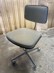 Reuse Planet - Labofa Vintage Danish Chrome Office Chair